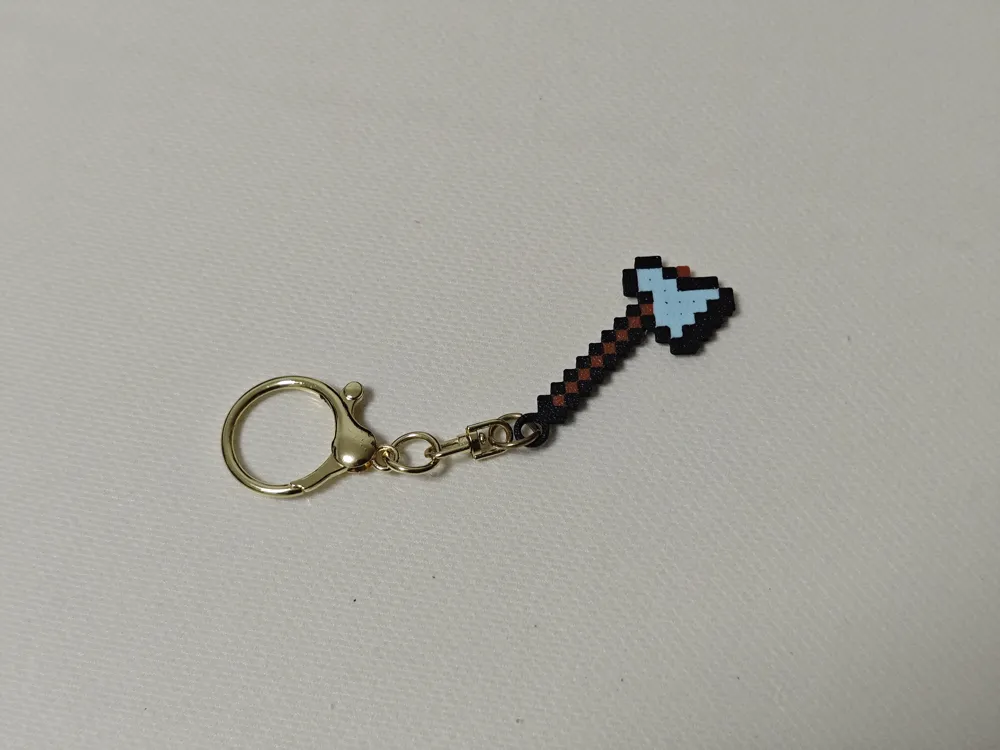 Minecraft Keychain by 夏至 MakerWorld: Download Free 3D Models