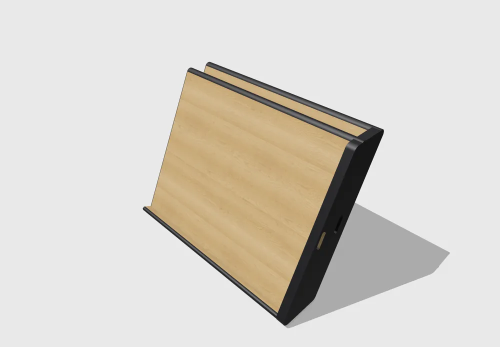 Charging dock for iPad/tablette - Free 3D Print Model - MakerWorld