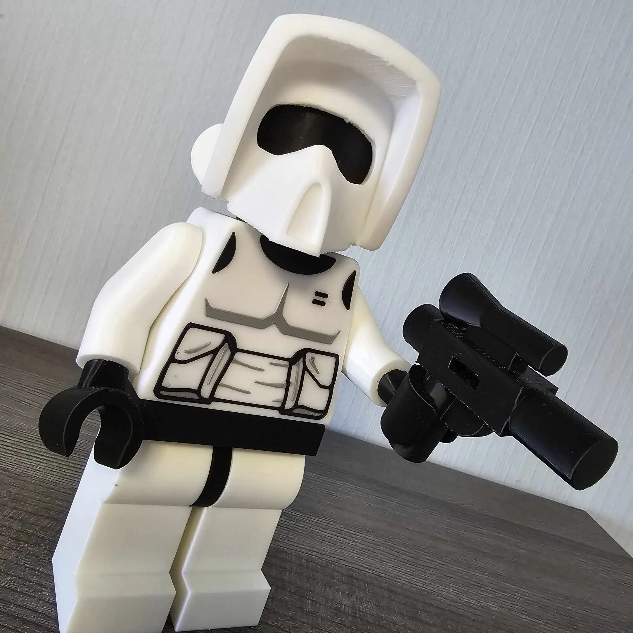 Scout Trooper * Classic Version * 500% ~22cm - Free 3D Print Model ...