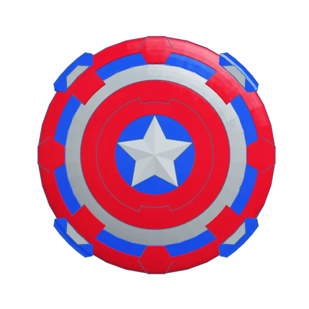 Captain America Shield Marvel Rivals by FTL Fabrications MakerWorld ...