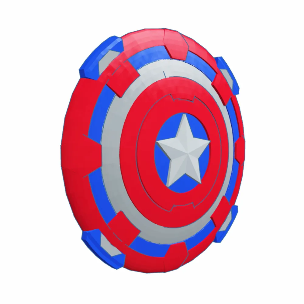 Captain America Shield Marvel Rivals by FTL Fabrications MakerWorld ...