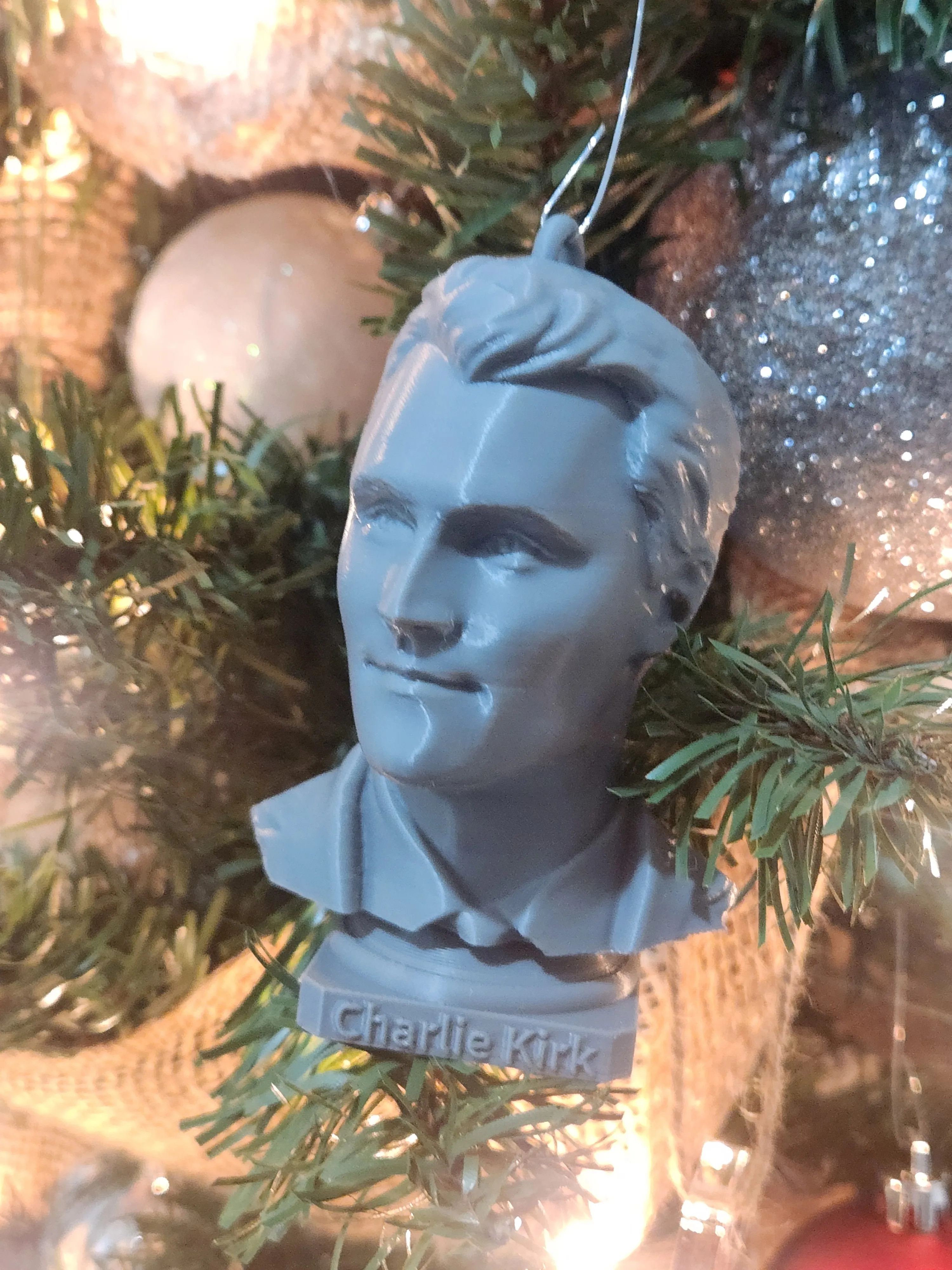 Charlie Kirk Mini Bust Statue - Free 3D Print Model - MakerWorld