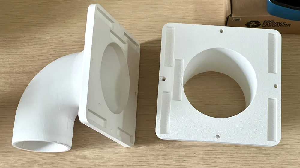 Magnetic Exhaust Duct for Window Screens - 10cm Outer Diameter ...