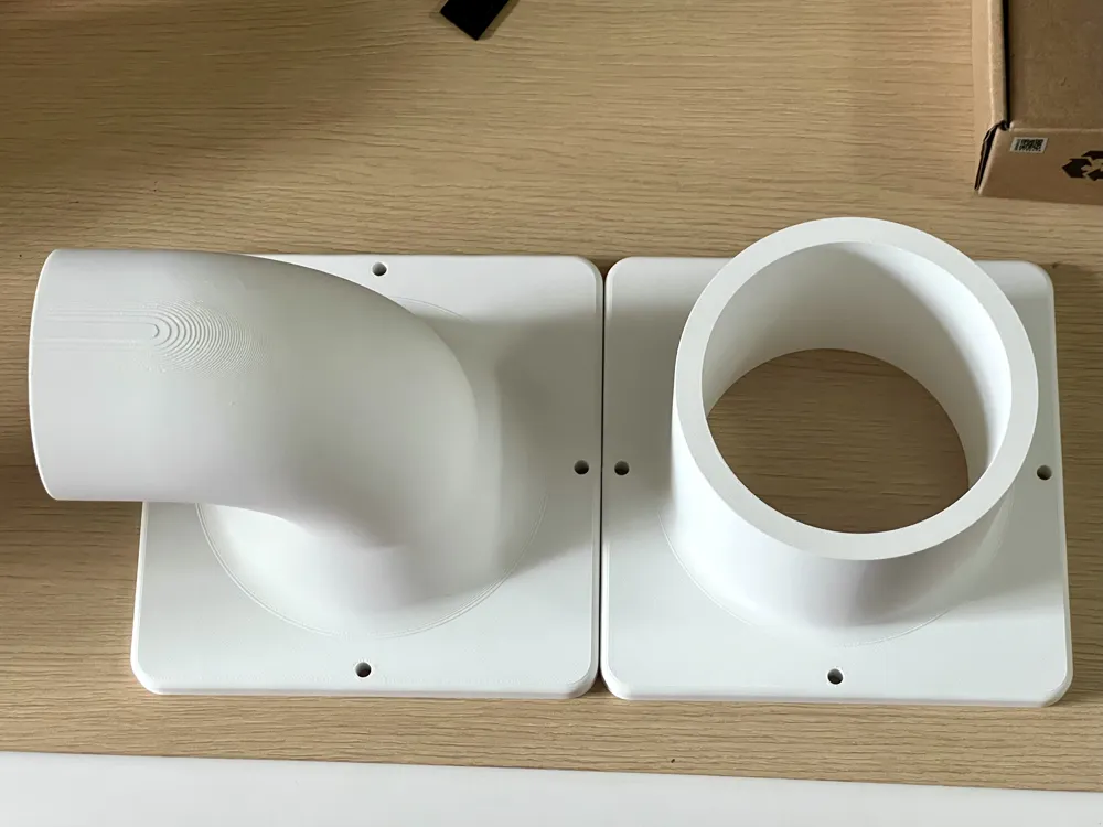 Magnetic Exhaust Duct for Window Screens - 10cm Outer Diameter ...
