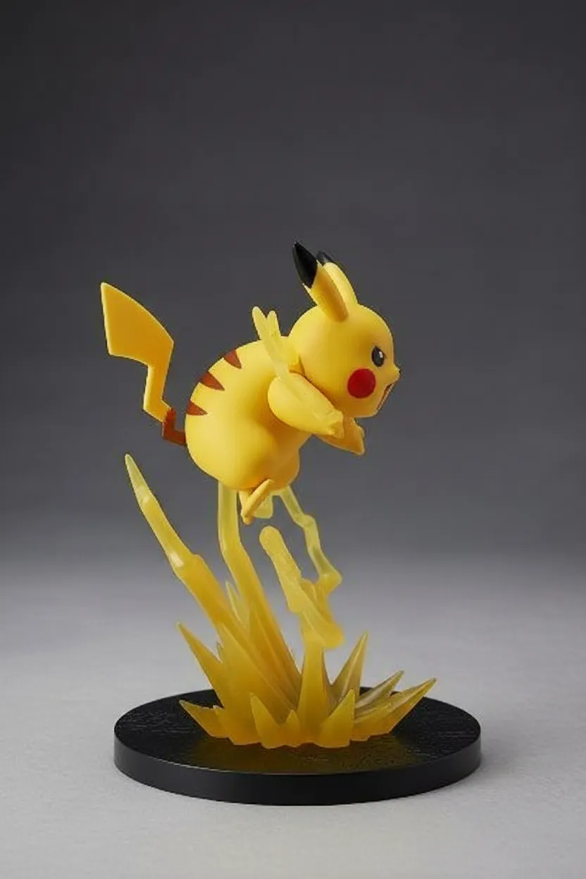 Pikachu action figure by AbbiFede MakerWorld: Download Free 3D Models