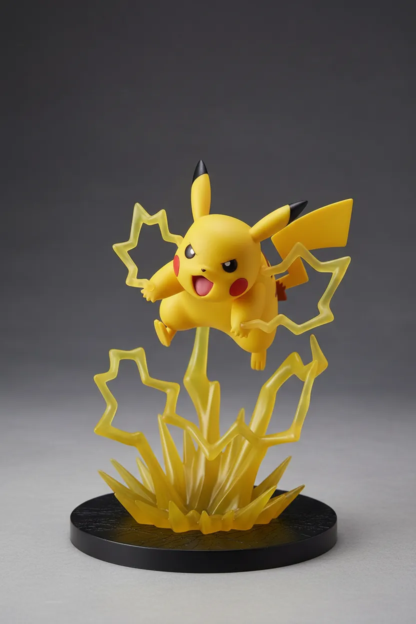 Pikachu action figure by AbbiFede MakerWorld: Download Free 3D Models