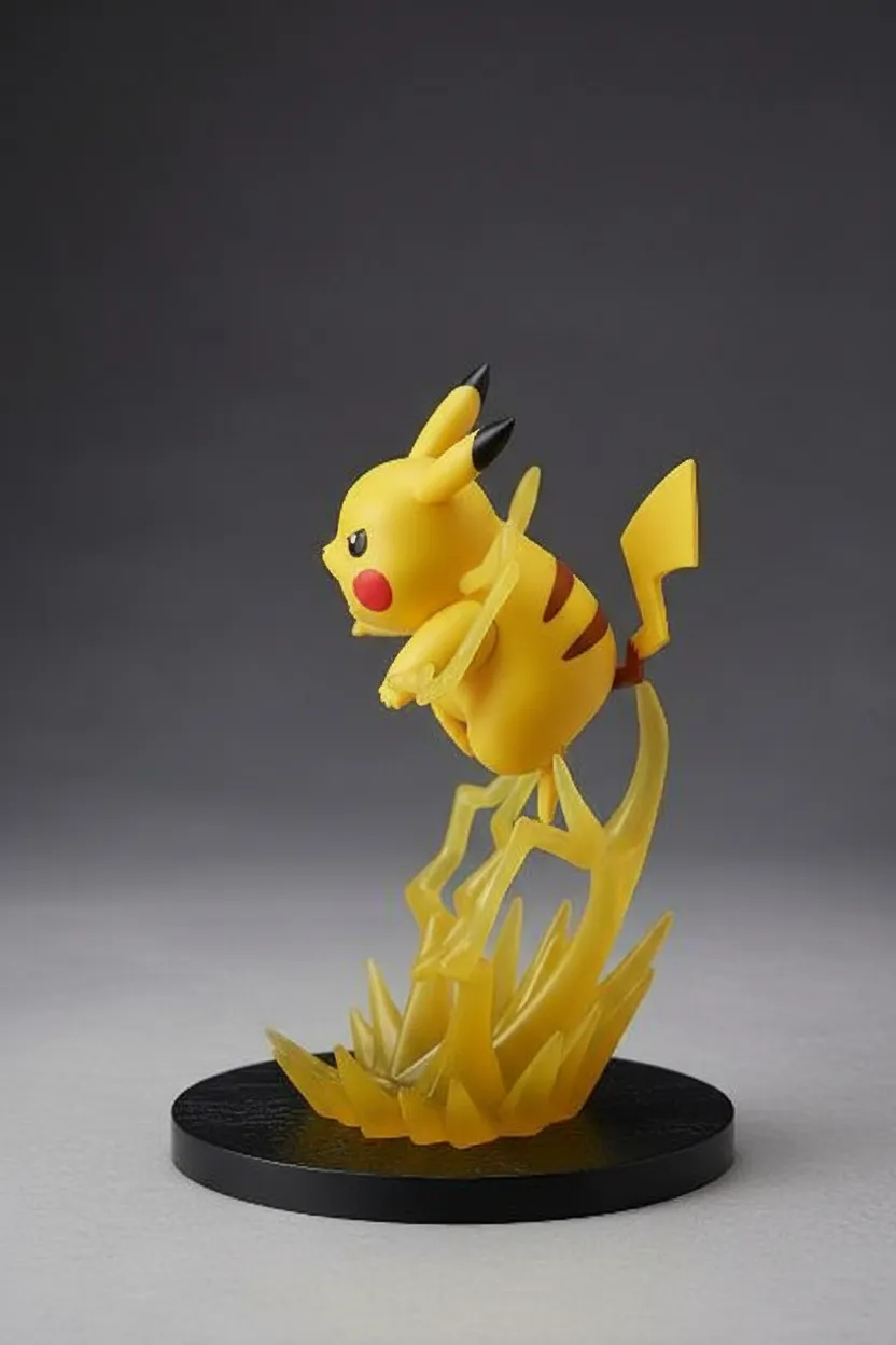 Pikachu action figure by AbbiFede MakerWorld: Download Free 3D Models