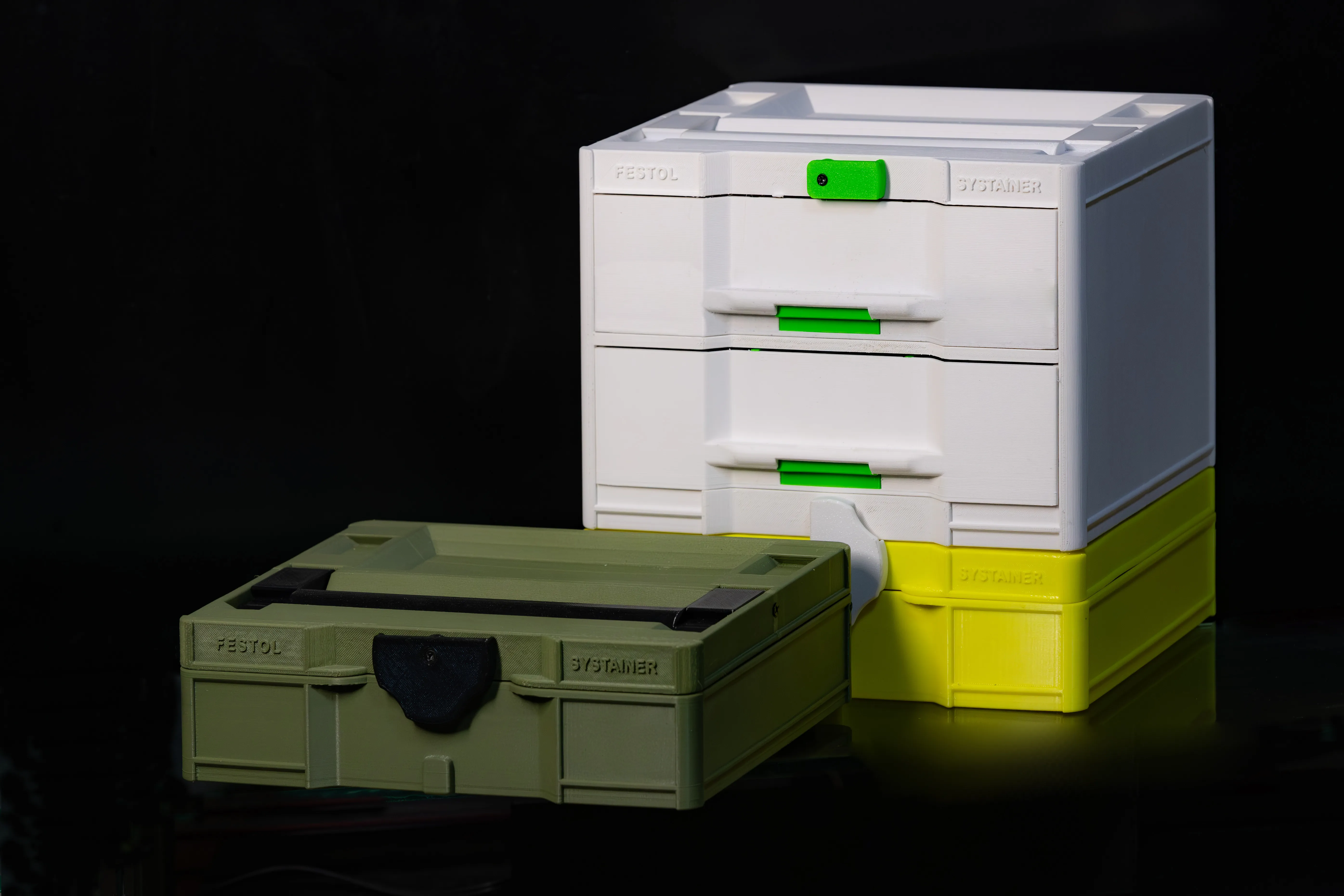 Modular Stackable Toolbox (Milwaukee) - Free 3D Print Model - MakerWorld