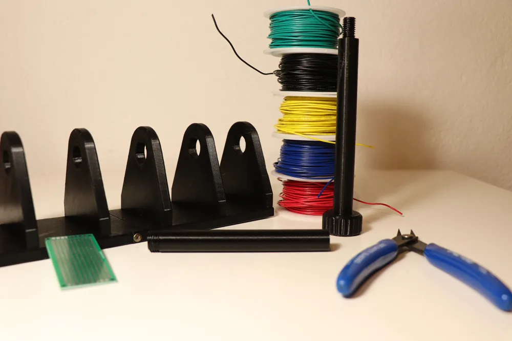 Wire Spool Holder - Free 3D Print Model - MakerWorld