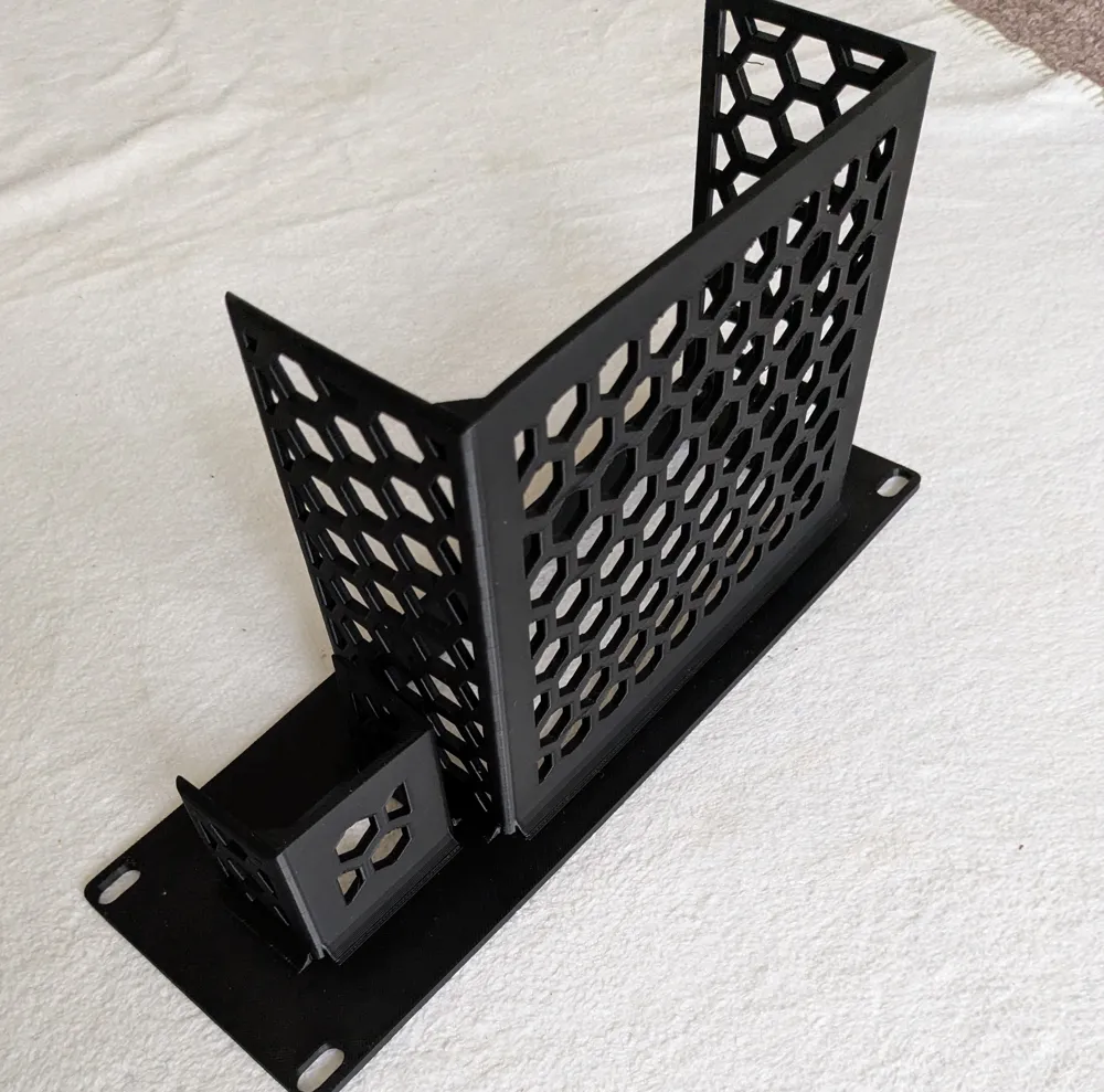 V2.1 Parametric 10 inch rack shelf - Free 3D Print Model - MakerWorld