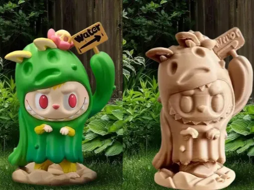 Cactus POPMART THE MONSTERS Figure - Free 3D Print Model - MakerWorld