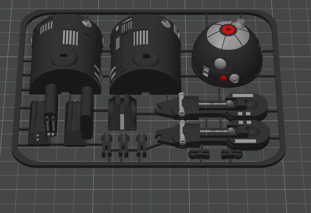 Star Wars kit Card Collection Remixed by 3d Hacker MakerWorld: Download ...