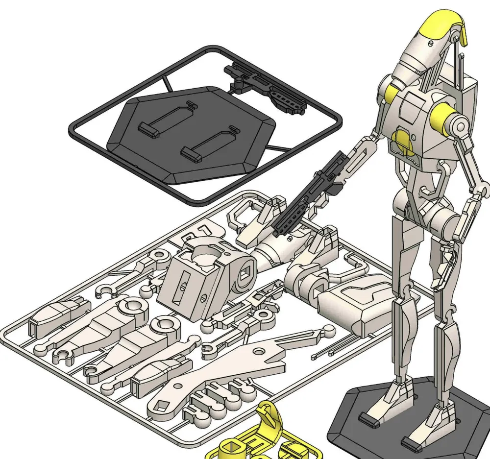 Star Wars kit Card Collection Remixed by 3d Hacker MakerWorld: Download ...