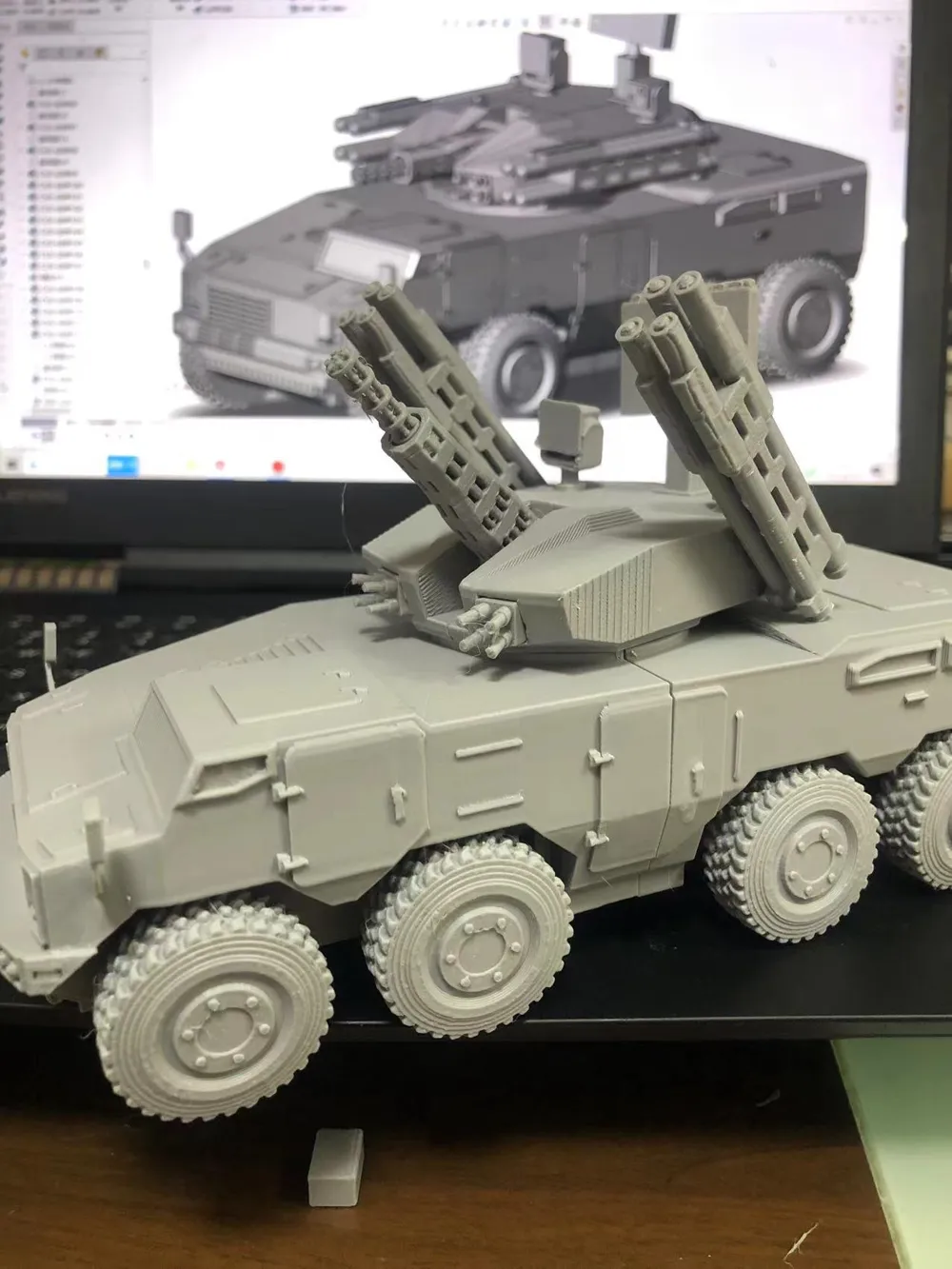 625 Anti-Aircraft Gun Land Aegis Assembled Combat Vehicle Military ...
