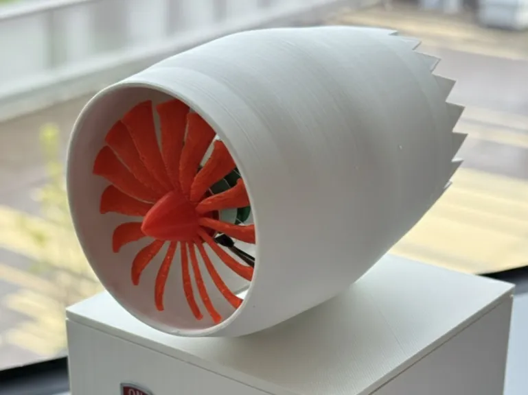 Articulated Aero Engine Model with Small Brushless Motor - Free 3D ...