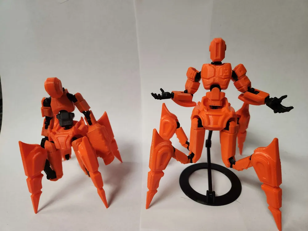 Dummy 13 - Spider/Mech Legs REMASTERED! - Free 3D Print Model - MakerWorld
