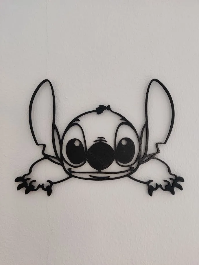 Décoration Murale Stitch par Skymota MakerWorld : Téléchargez des ...