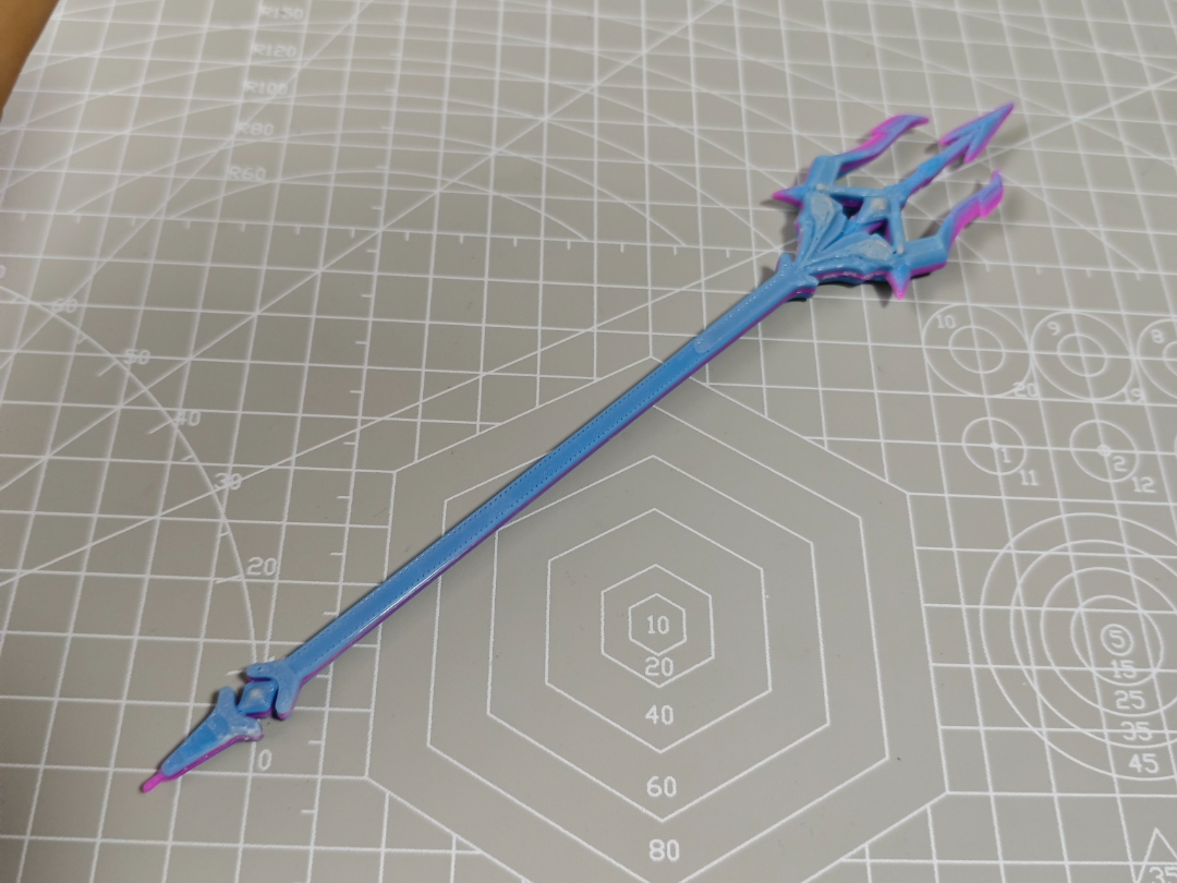 weapon prop toy arms Cosplay knife sword treasured sword anime Poseidon ...