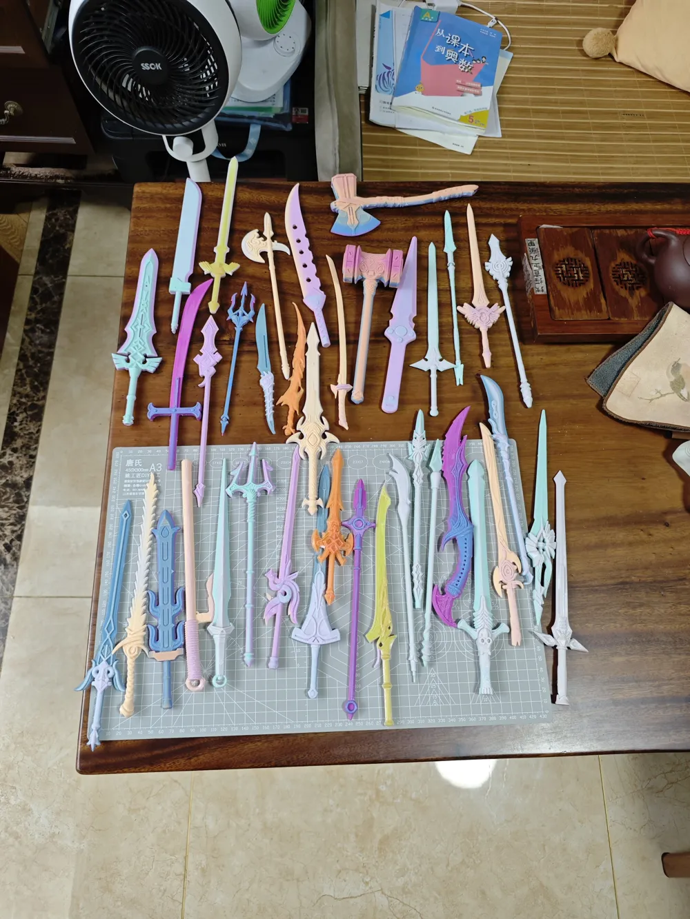 weapon prop toy arms Cosplay knife sword treasured sword anime Poseidon ...