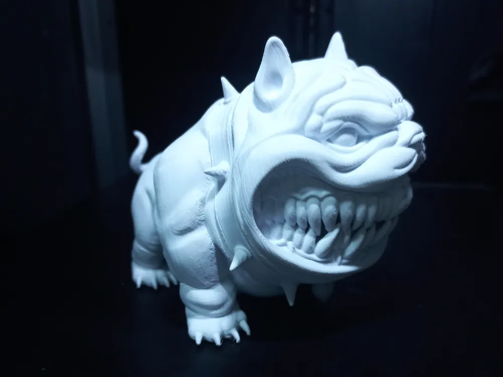Smiling bulldog - Free 3D Print Model - MakerWorld