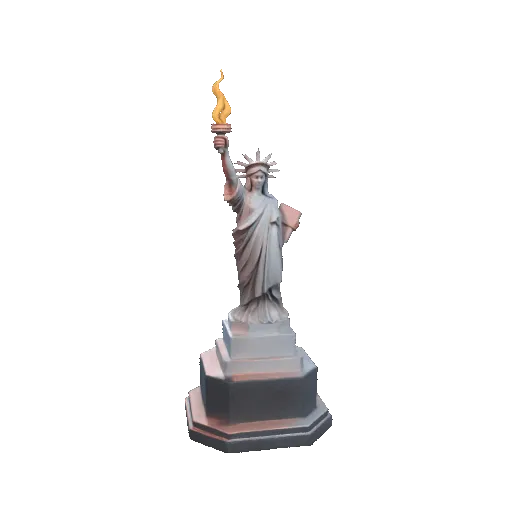 Freedom Torch Lady Liberty Statue of Independence - Free 3D Print Model ...