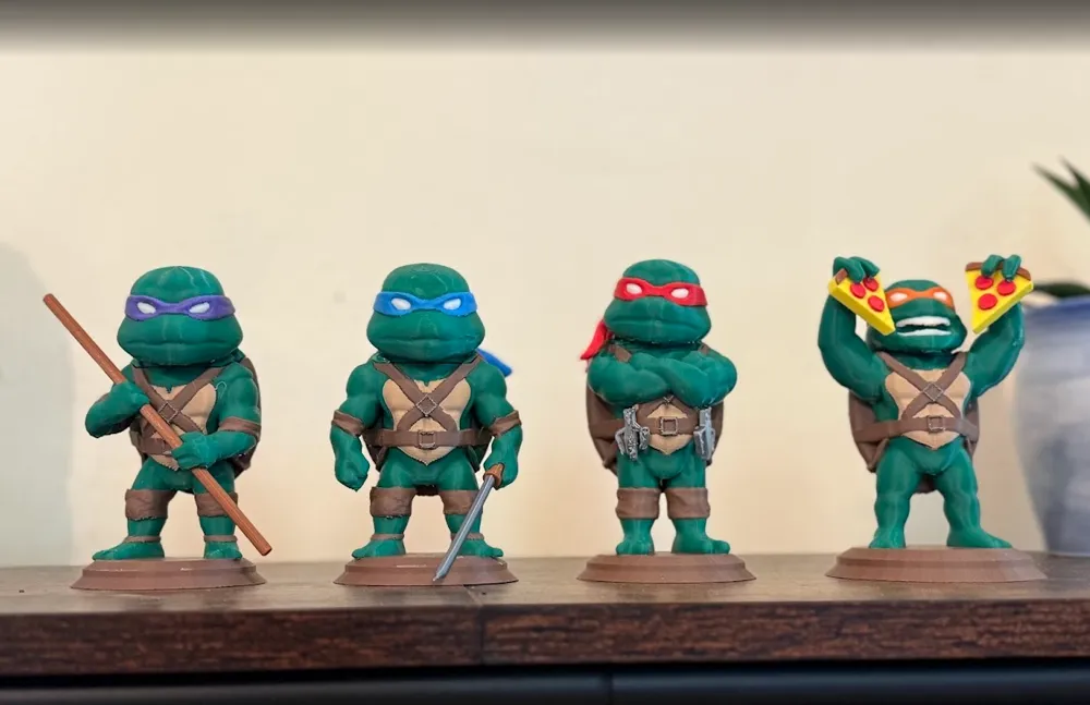 Teenage Mutant Ninja Turtles - Double Bit by Blenkhorn MakerWorld ...