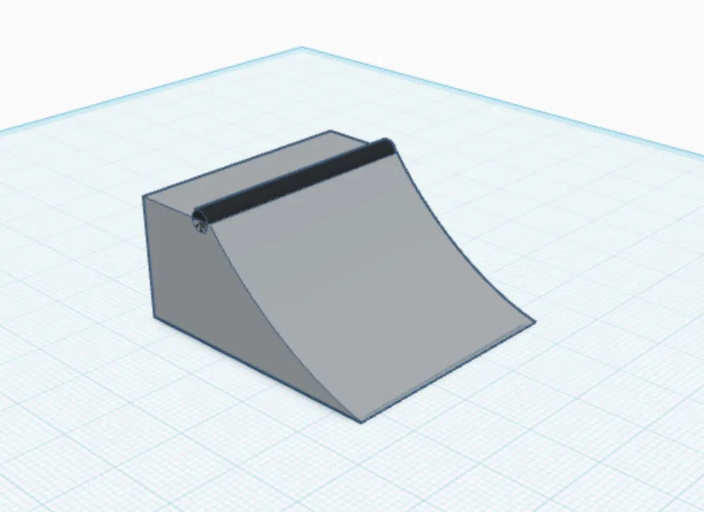tech deck ramp - Free 3D Print Model - MakerWorld