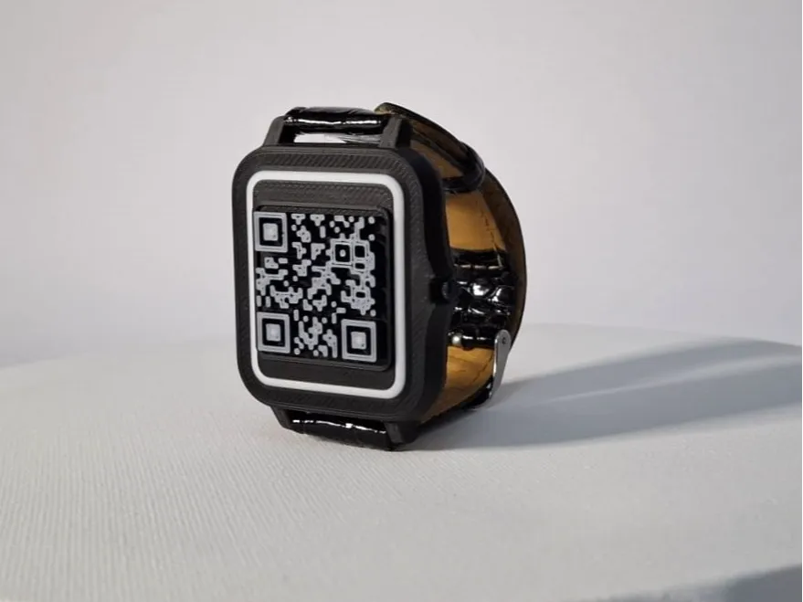 QR Smartwatch by user_362340362 MakerWorld: Download Free 3D Models