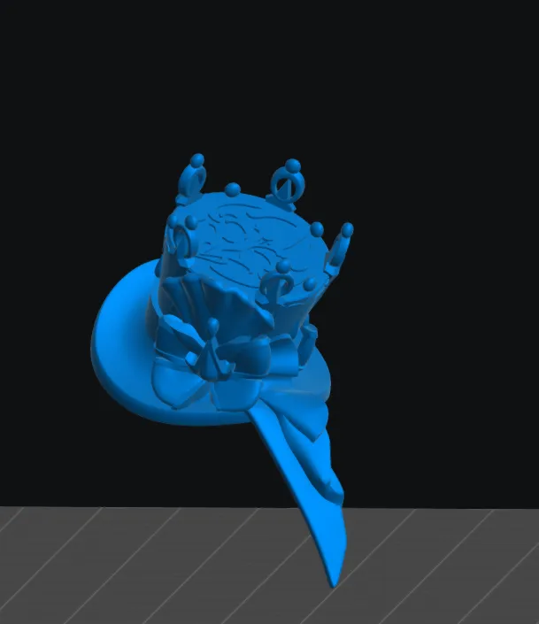 Furina Hat - Free 3D Print Model - MakerWorld