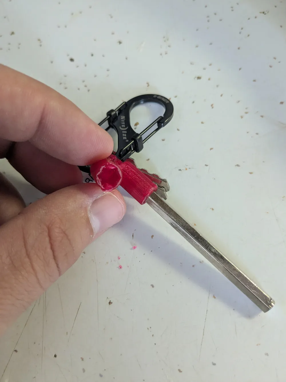 Roof Rack Allen Key Holder Keychain 5mm by industrious_fill MakerWorld ...