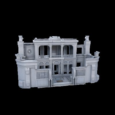 Basilica Inspired Classical Heritage Building by Qamqaam MakerWorld ...
