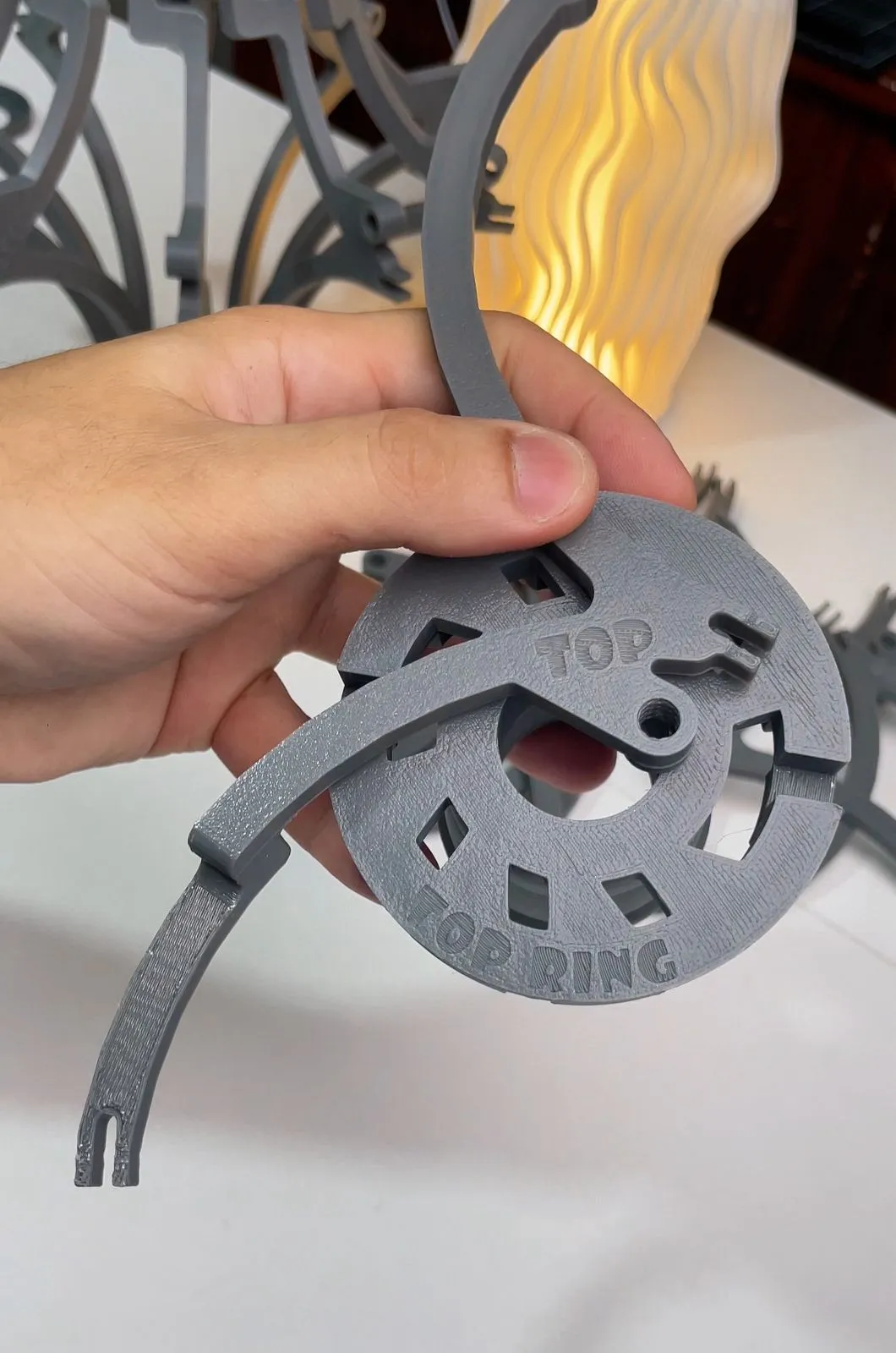 Exploding Death Star Pendant Lamp - Free 3D Print Model - MakerWorld