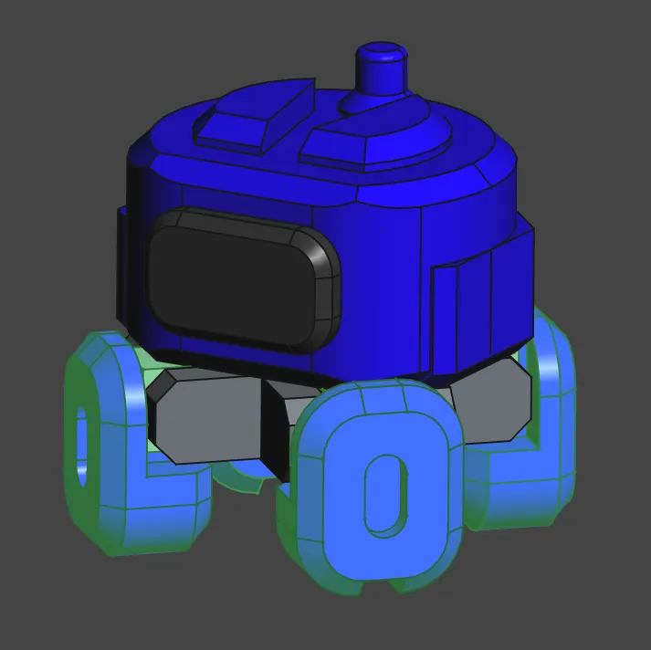 Micro Mech: Companion - Model Kit - Free 3D Print Model - MakerWorld