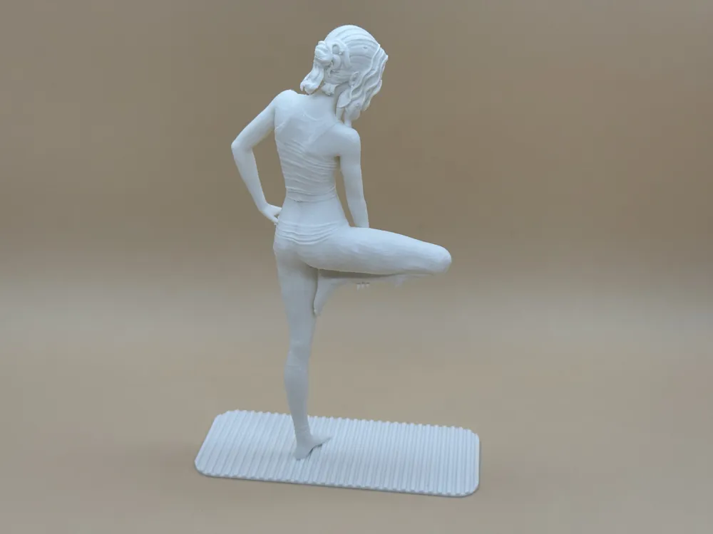 Stretch with details on a yoga mat by 人类科学研究院 MakerWorld: Download Free ...