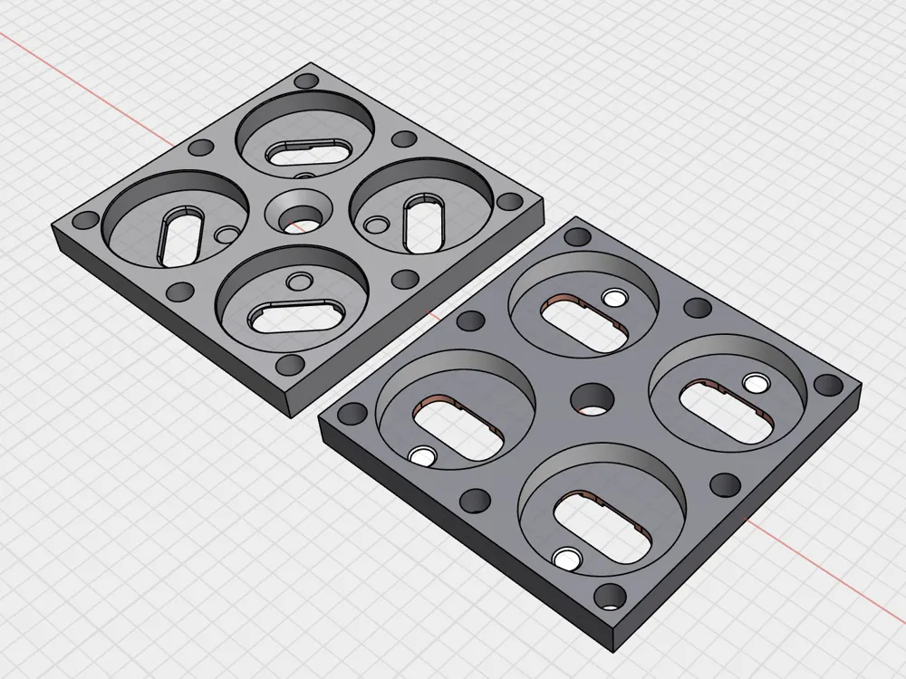 33140 LiFePO4 Battery Holder for Disassembled Cells Series and Parallel ...