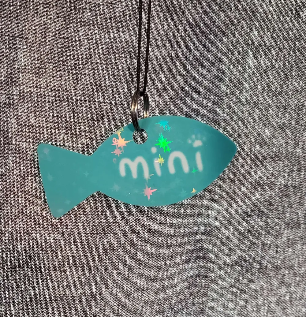 MinikoMew Fish Charm / Nametag by WolfwithSword MakerWorld: Download ...
