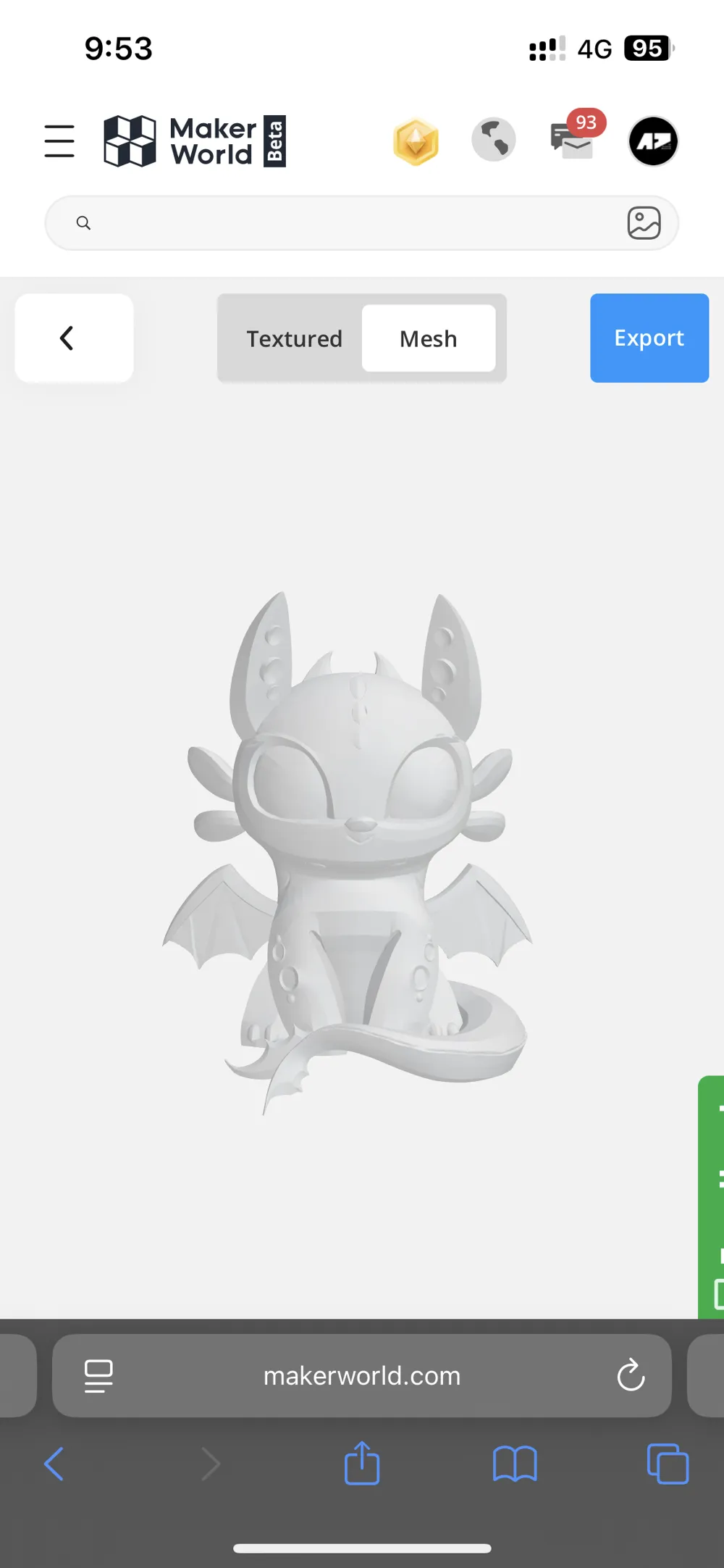 Toothless 01 - How To Train Your Dragon by AZ3D_PRINT MakerWorld ...