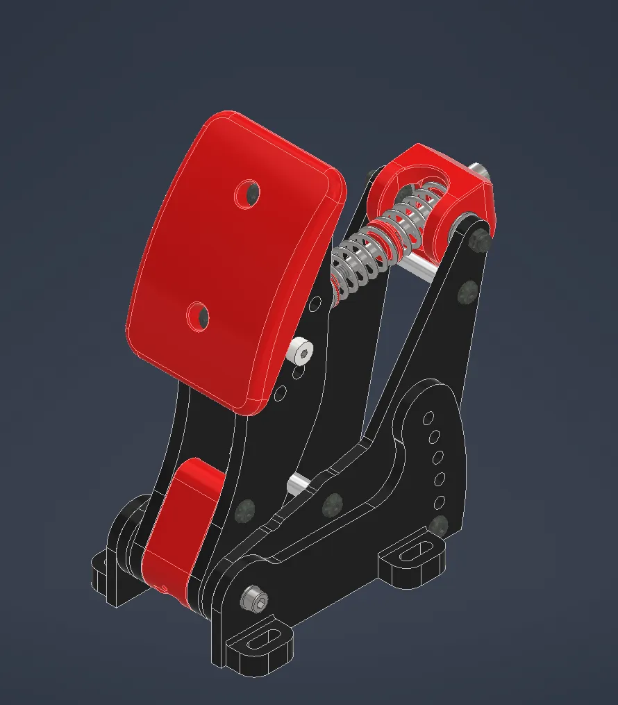 Sim Racing Pedals with Load Cell V2 by ZINdor MakerWorld: Download Free ...