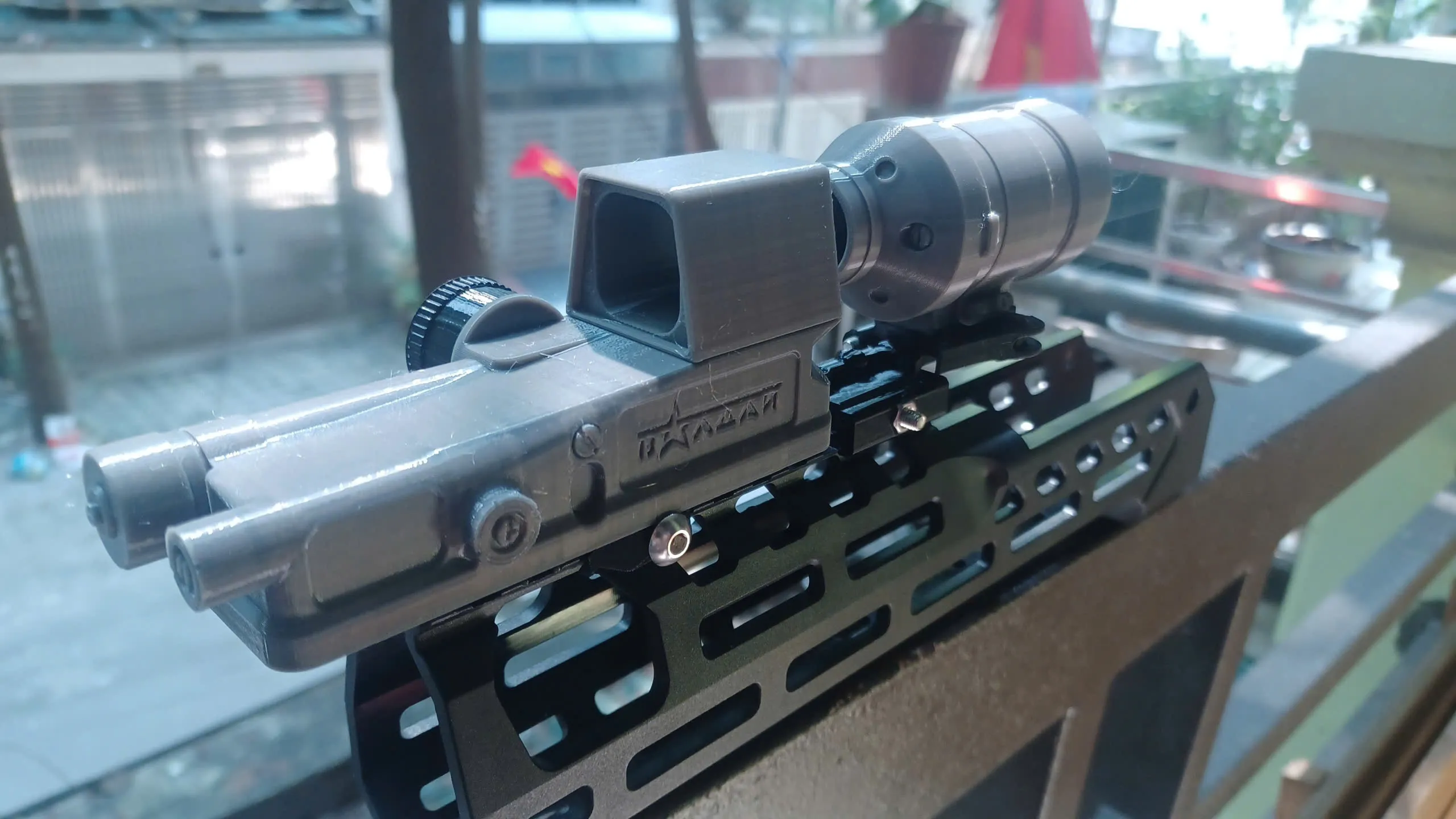 Russia VALDAI PK120 ZT310 Red Dot Sniper Scope Set - Free 3D Print ...