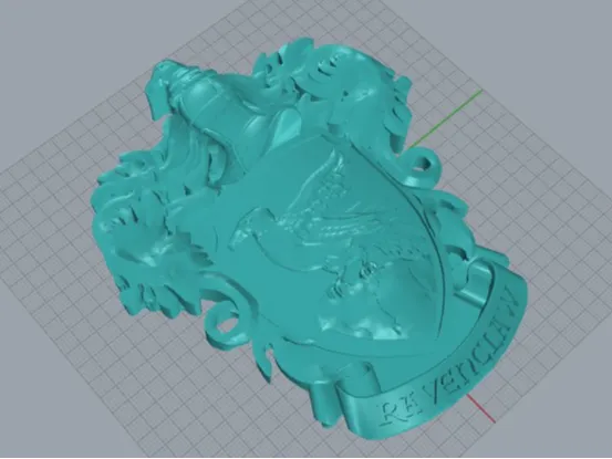 COA-Ravenclaw - Harry Potter by Fabiano Creo3D MakerWorld: Download ...