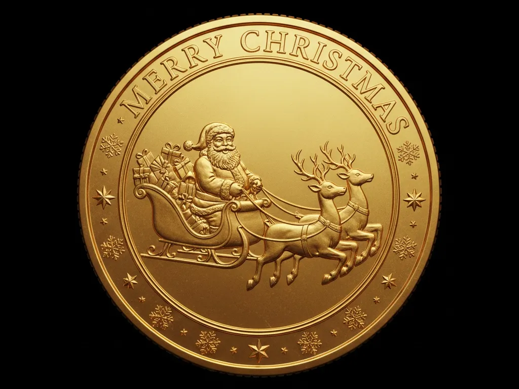 Santa Coin/Medal by user_1996802999 MakerWorld: Download Free 3D Models