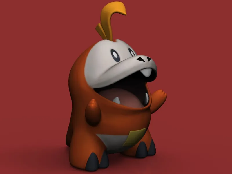 Fuecoco (SHM) - Free 3D Print Model - MakerWorld