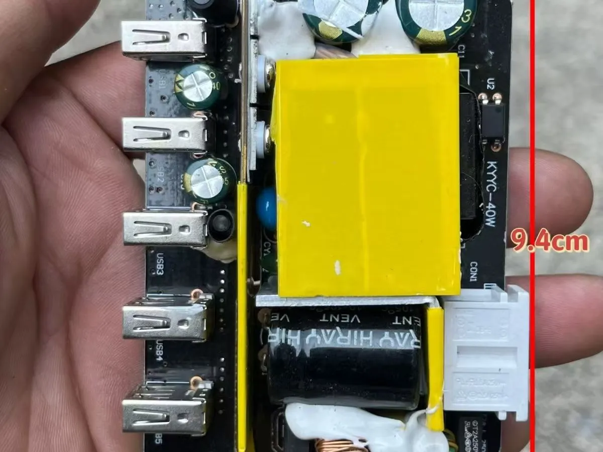 5口usb充电模块外壳 - 免费 3D 打印模型 - MakerWorld