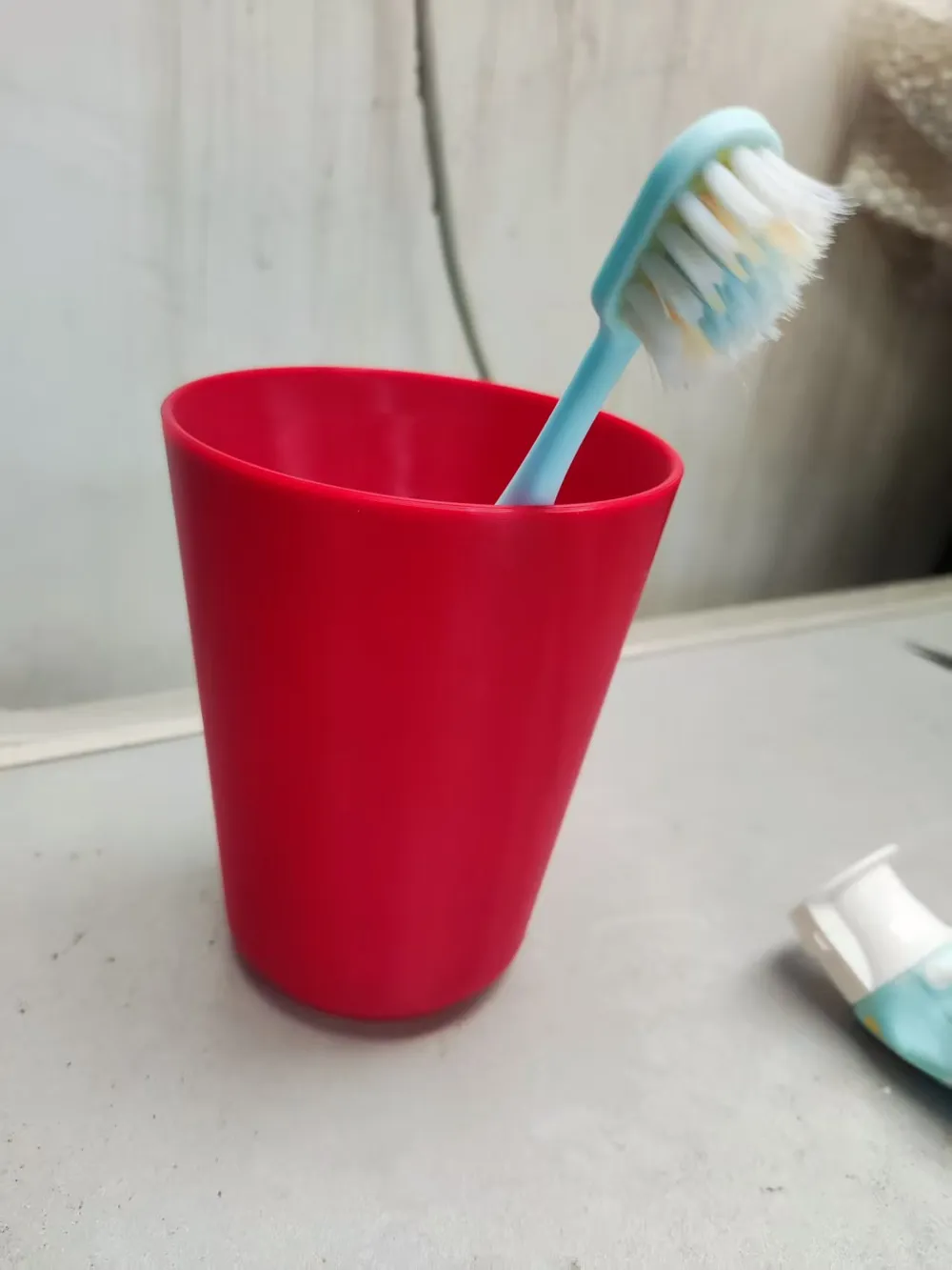 Tooth Brushing and Rinsing Cup - Free 3D Print Model - MakerWorld