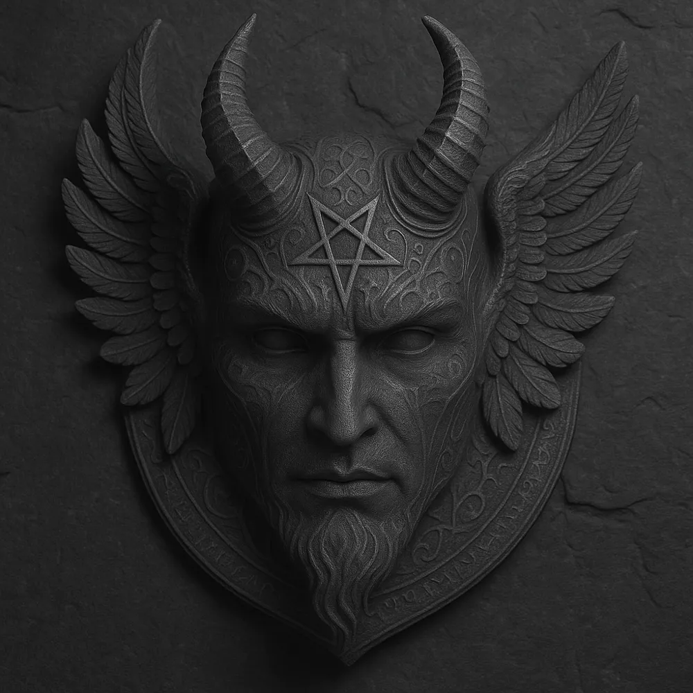 Lucifer Gothic Mask by user_3753322839 MakerWorld: Download Free 3D Models