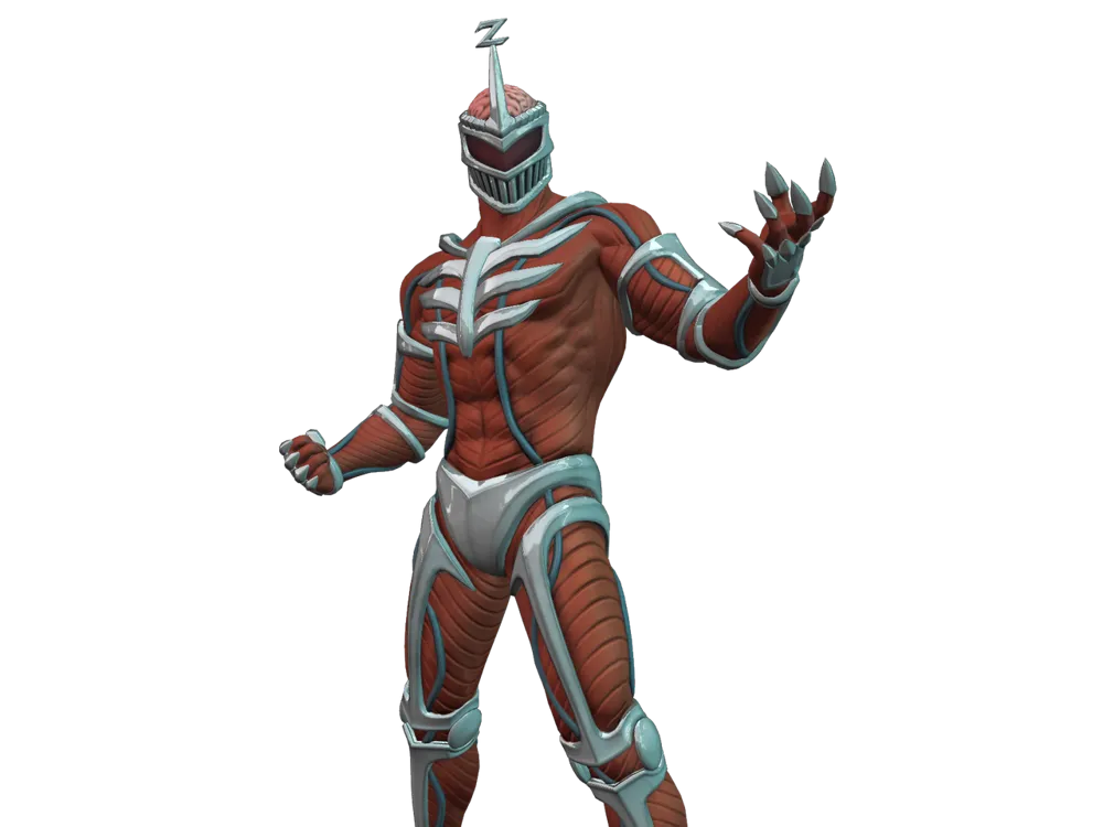 Lord Zedd Full Costume Parts With Helmet & Staff by 3Dimensions ...