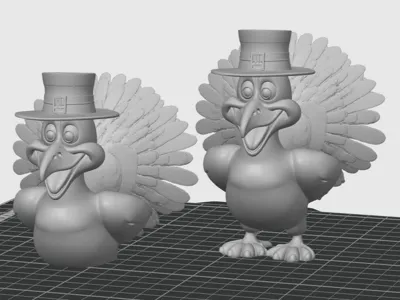 Pilgrim Pair – Legs / No Legs Turkey Figurines by Timberlake Creations ...