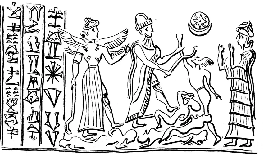 Sumerian Cylinder Seal - generator - Free 3D Print Model - MakerWorld