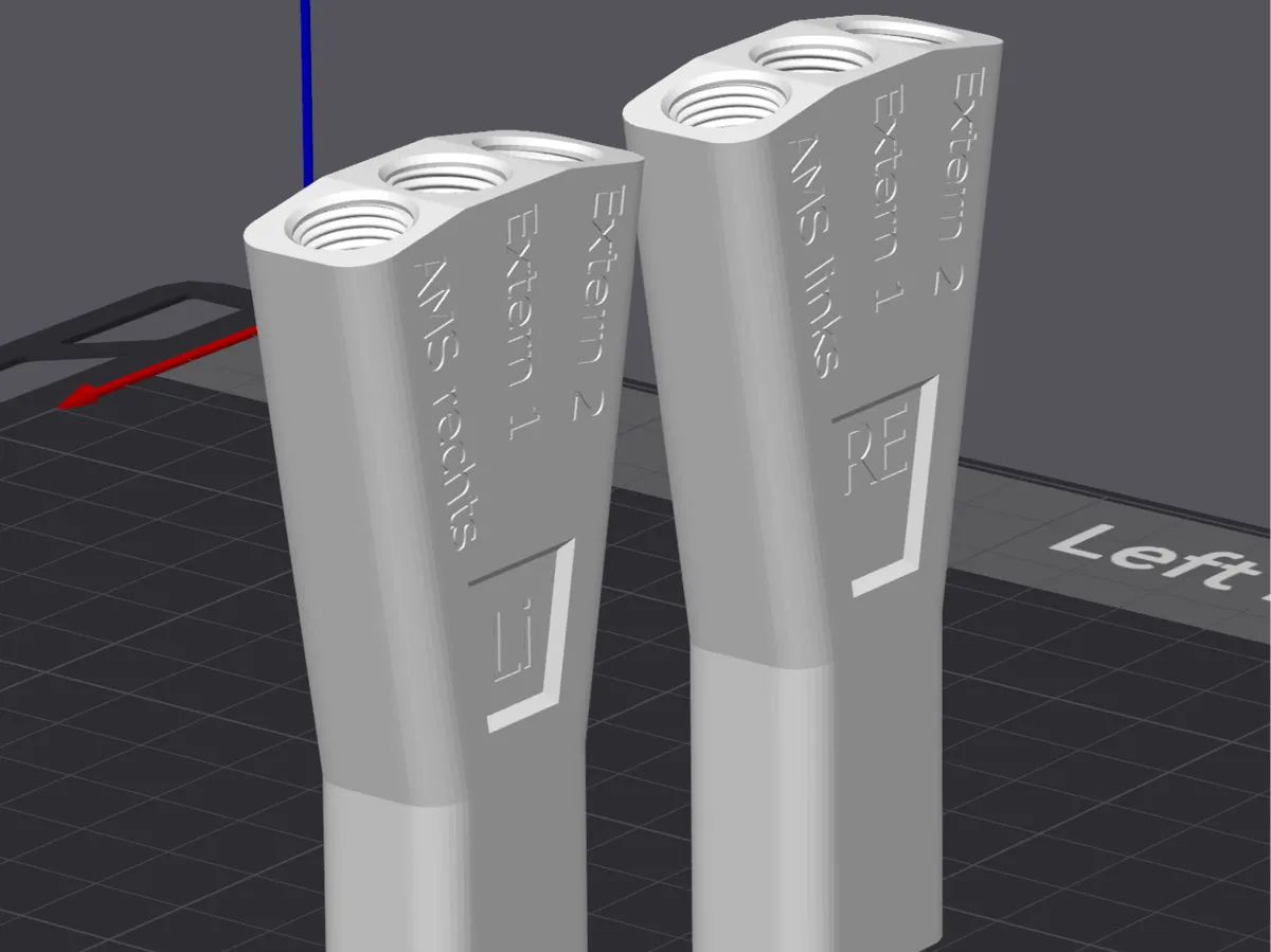 Splitter left and right M10x1 3 Splits by Manu H2D MakerWorld: Download ...