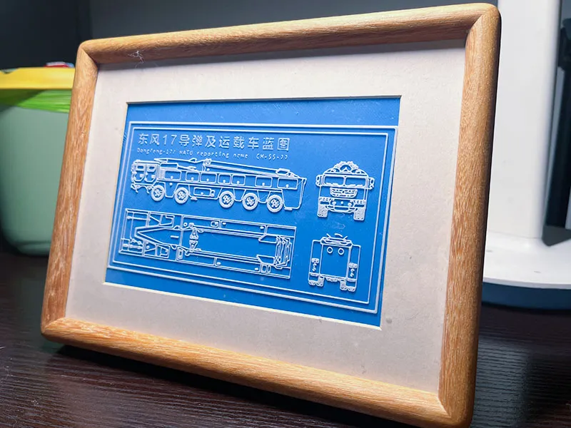 Dongfeng-17 Missile and Transporter Vehicle 3D Blueprint by HamioArt ...